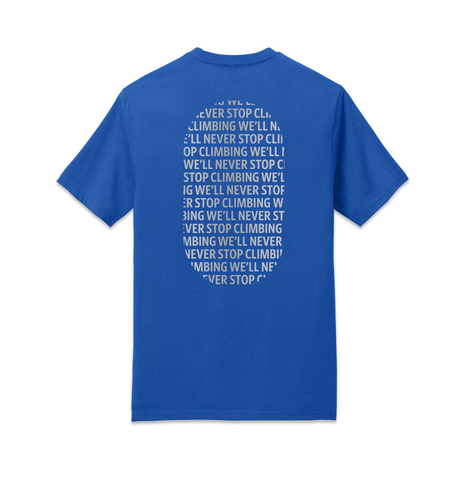Never Stop Climbing Tee | Delta Shop
