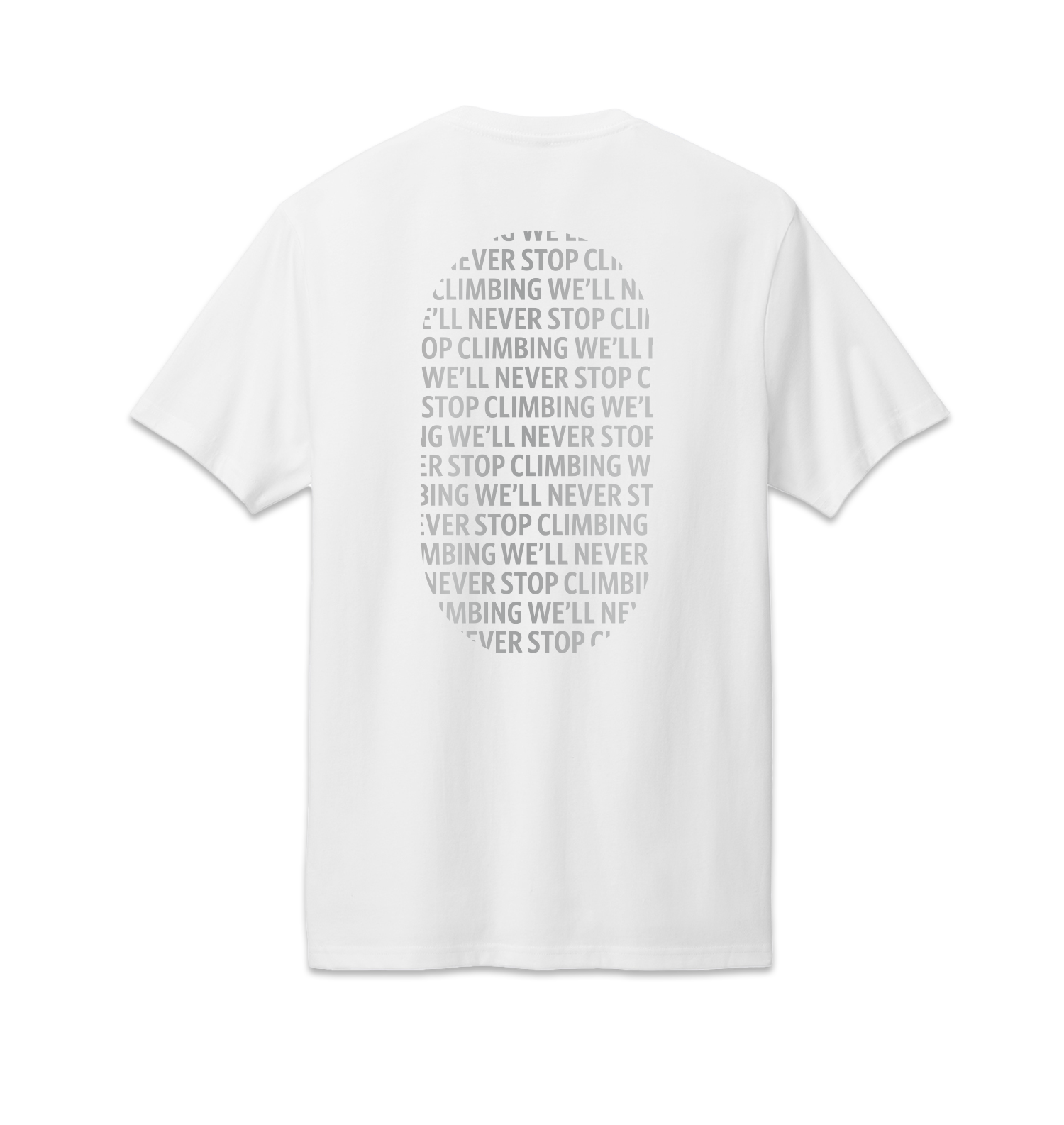 Never Stop Climbing Tee | Delta Shop