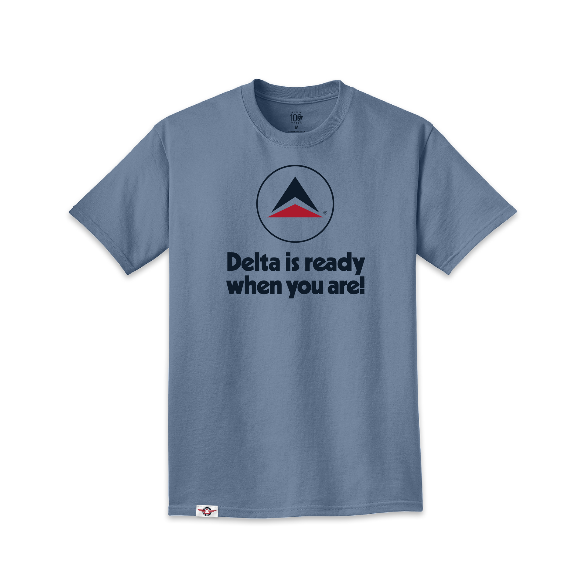 Delta is Ready Tee | Delta Shop