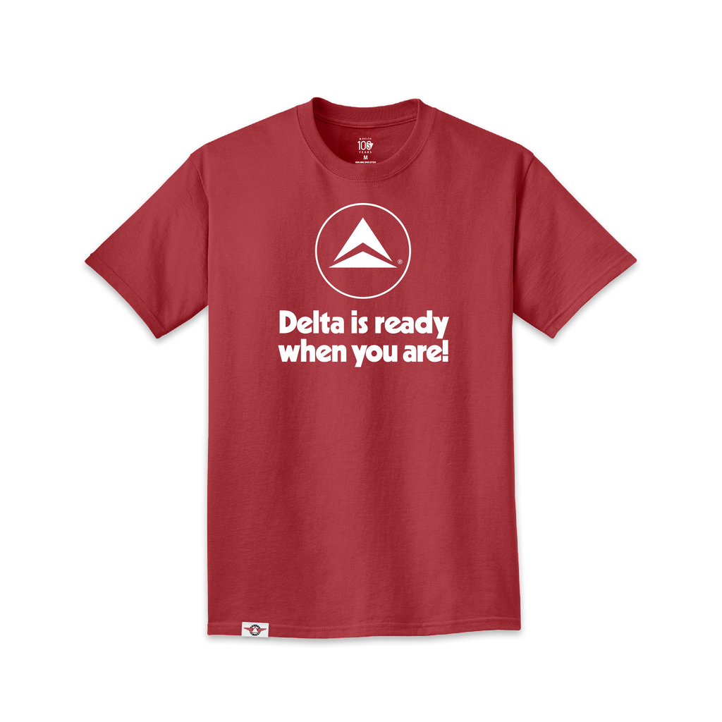 Delta is Ready Tee | Delta Shop