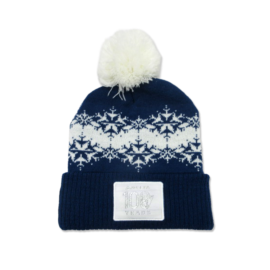 Centennial Pom Beanie – Delta Shop