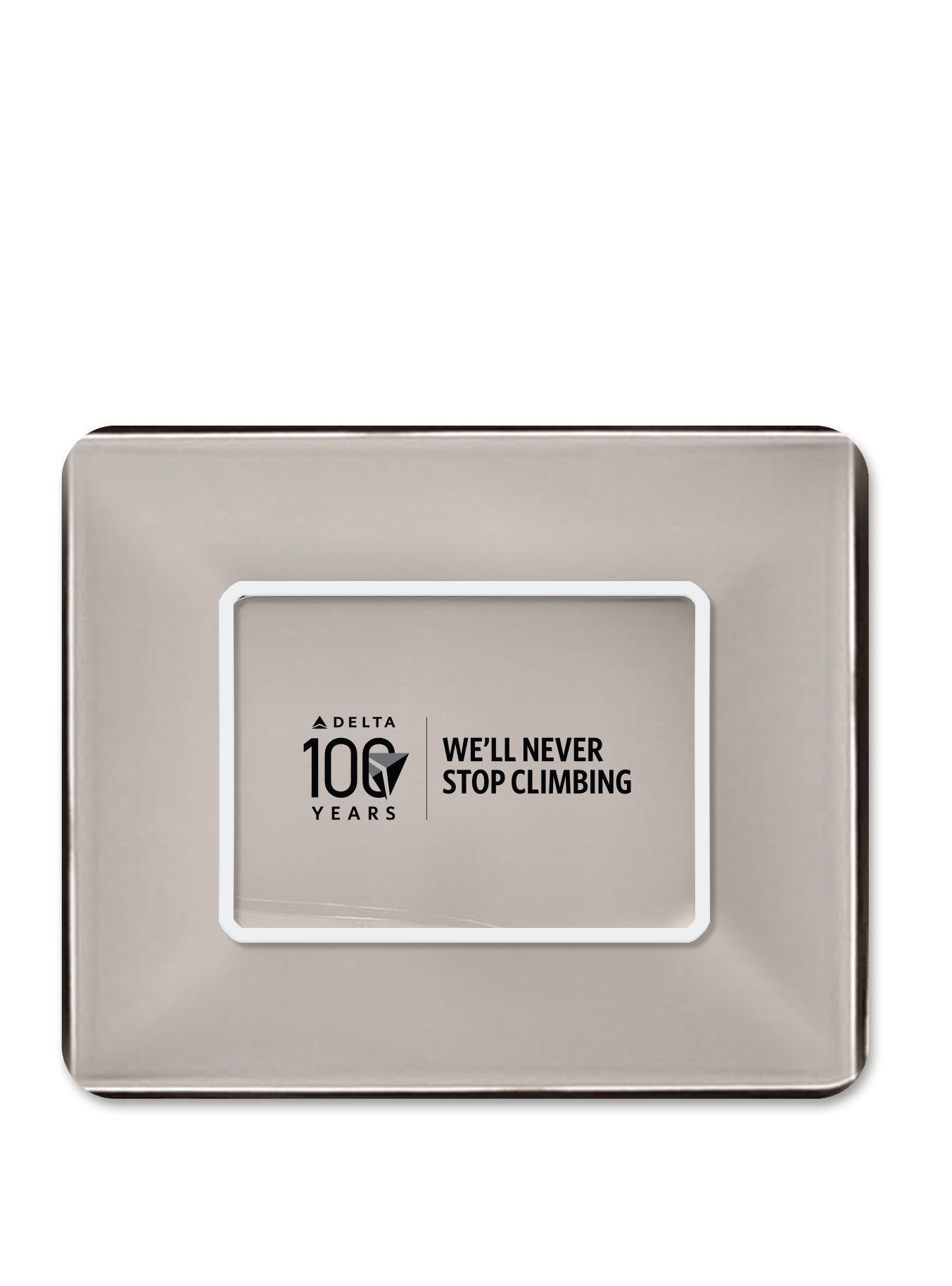 Medallion Chrome Trinket Tray| Delta Shop