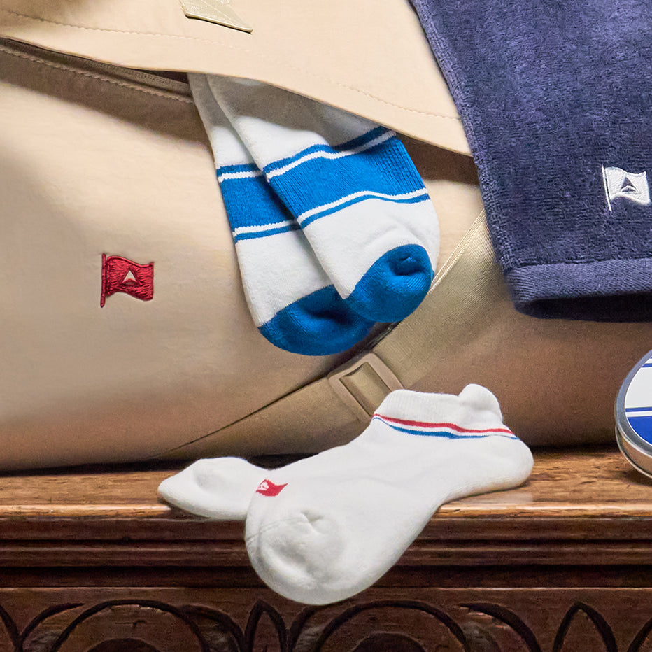 Where Legends Land Ankle Socks – Delta Shop